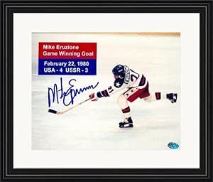 Mike Eruzione autographed 8x10 Photo (1980 USA Olympic Hockey Team ...