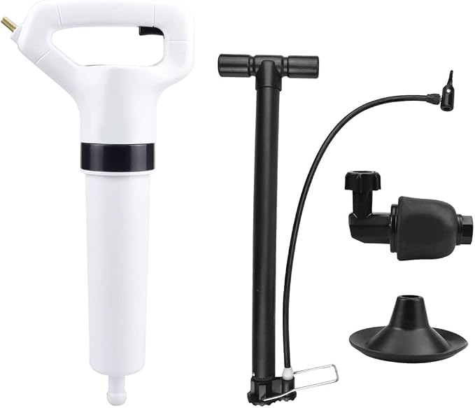 Toilet Plunger High Pressure Air Drain Blaster Air Pressure Plunger ...