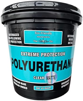 CrystaLac Extreme Protection Water Based Polyurethane (Matte, 32oz ...