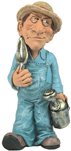 Buy StealStreet Whimsical Male Gardener Occupation Figurine with Tools ...