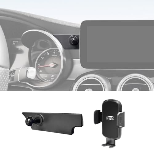 FICS Mercedes GLC(X253), C(W205) Customized Phone Mount Holder Cradle ...