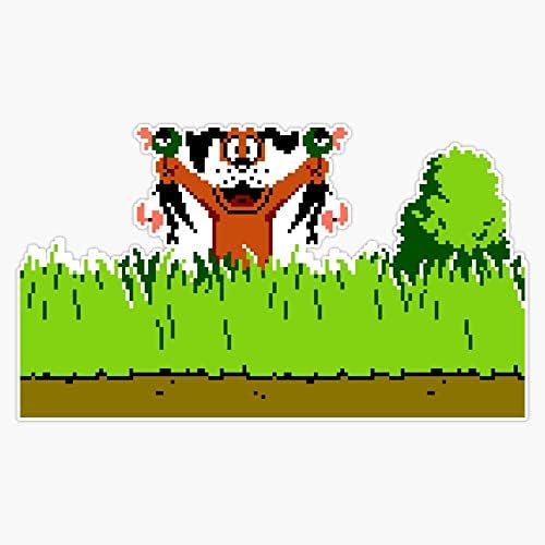 Amazon.com: Duck Hunt Dog With 2 Ducks Vinyl Sticker Laptop Decal ...