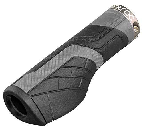 Entrac Comfort Lock-on Bike Handlebar Grips - Ergo Rubber Cycling ...