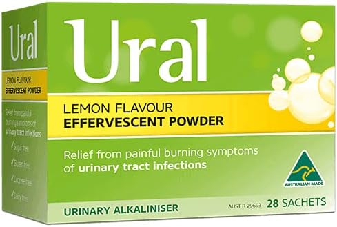 Ural - Polvo efervescente 4G x 28 sobres alcalinizantes urinarios para ...