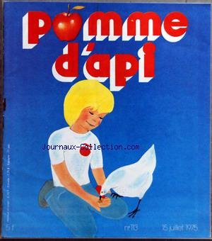 Amazon.fr - POMME D'API [No 113] du 15/07/1975 - Livres