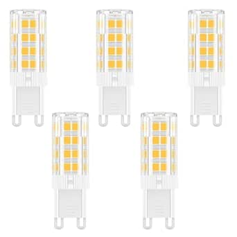 Buy GYG G9 5W LED Bulb, Warm White 2700K, Mirchi LED, SMD Type, 2 Pin ...