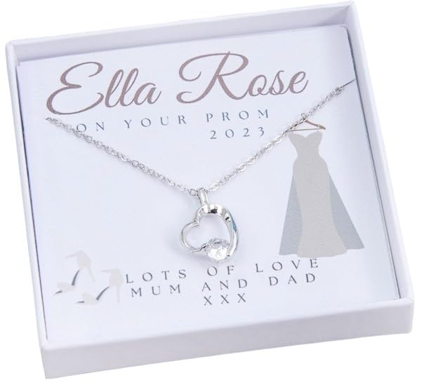 Prom Gift Keepsake School Leaver 2025 Daughter Granddaughter Heart ...