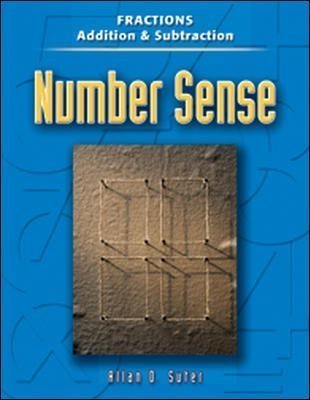 Number Sense: Fractions Addition And Subtraction: Allan D Suter ...