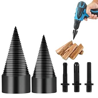 Amazon.com: 42mm/32mm Firewood Splitter Drill Bits, Firewood Log ...