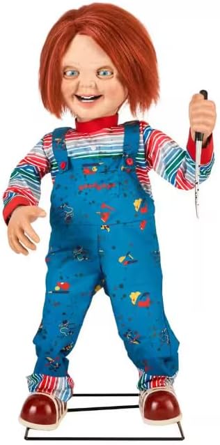 Amazon.com: Home Depot 3.5 ft. Animated Chucky Doll : Home & Kitchen