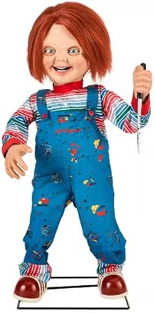 Amazon.com: Home Depot 3.5 ft. Animated Chucky Doll : Home & Kitchen