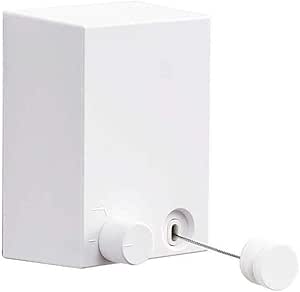 Homeme Retractable Clothesline Indoor, ABS Case+Aluminum Dryer Clothes ...