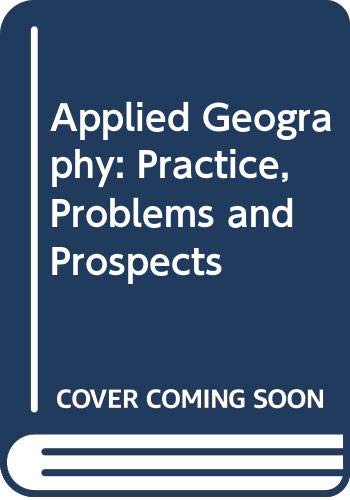 Buy Applied Geography: Practice, Problems and Prospects Book Online at ...