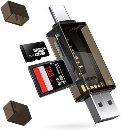 Amazon.com: Beikell SD Card Reader,Dual Connector USB 3.0/USB C Memory ...