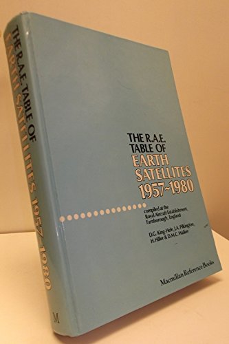 Rae Table of Earth Satellites: 1957-1980: Royal Aircraft Establishment ...