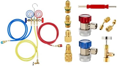 Amazon.com: Orion Motor Tech AC Gauge Set with Self Sealing ...