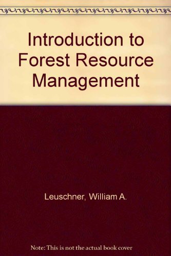 Buy Introduction to Forest Resource Management Book Online at Low ...