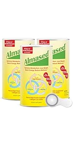 Amazon.com: Almased Meal Replacement Shakes for Weight Loss - Protein ...