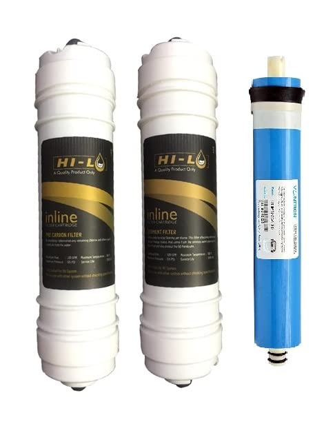 Buy BIRDS RO 80GPD Vontron Membrane, HI-L Pre Carbon and Sediment ...