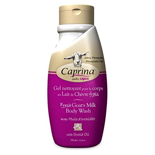 Amazon.com : Caprina by Canus, Fresh Goat's Milk Body Wash, Orchid Oil ...