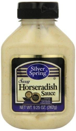 Amazon.com : SILVER SPRINGS SAUCE HORSERADISH SASSY, 9.25 OZ : Grocery ...