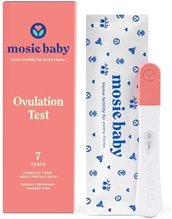 Amazon.com: Mosie Baby Ovulation Predictor Kit, 7 Ovulation Test Strips ...