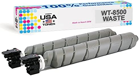 Amazon.com: MADE IN USA TONER Premium Waste Container for Kyocera ...