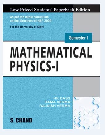 Mathematical Physics I (Nep Delhi) : Amazon.in: Books