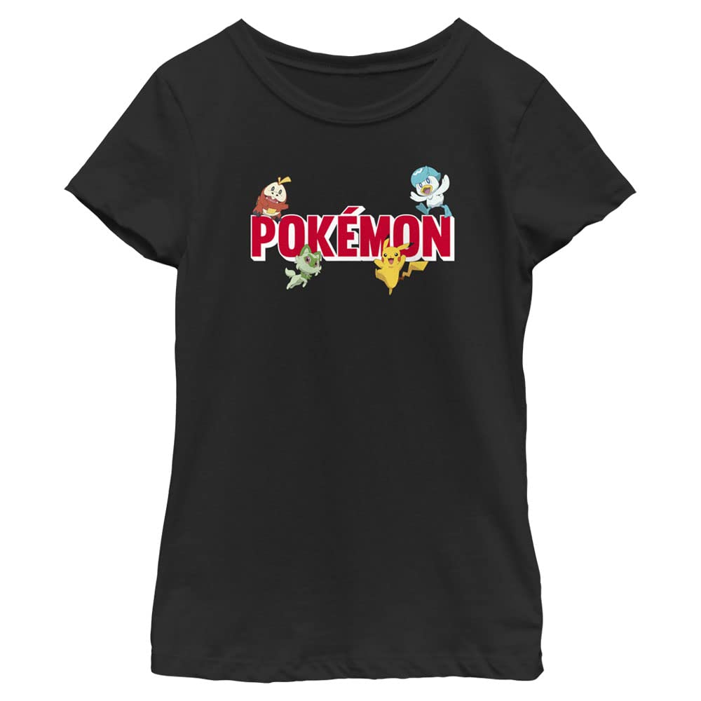 Pokemon Girls Poke Logo Around Poke Logo Around Black Small for sale ...