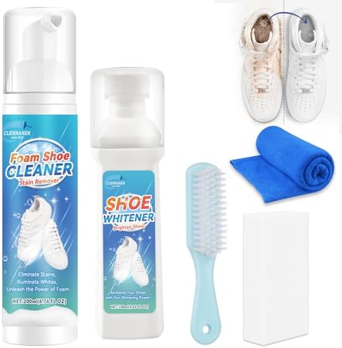 Amazon.com: Shoe Cleaner Kit, 6.76 Oz Sneaker Cleaner with Shoe ...