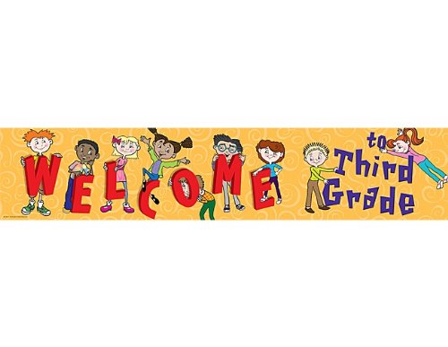 Teacher Created Resources Welcome to 3rd Grd Banner, Multi Color (4573 ...