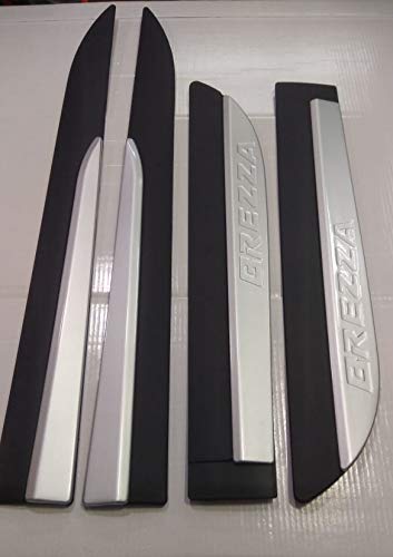 AUTOTRENDS Latest ABS Side Door Cladding Side Beading for Brezza ...