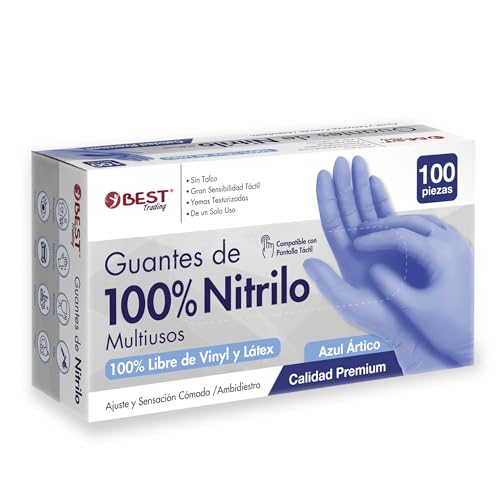 Guantes De Látex Azules - Ferreteria Y Herramientas
