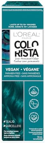 Amazon.com : L'Oreal Paris Colorista Semi Permanent Hair Color for ...