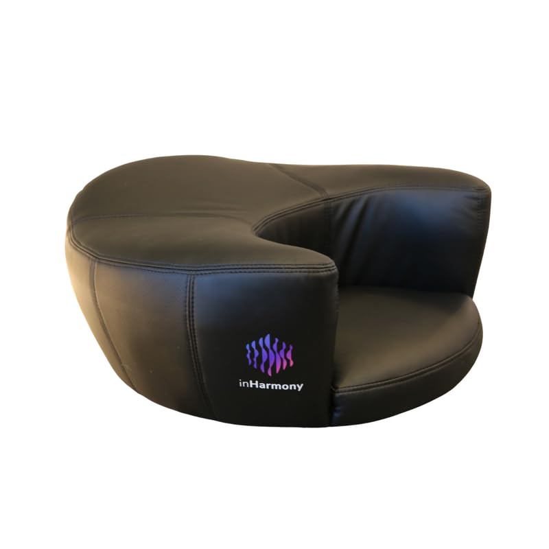 inHarmony Portable Luxury Meditation Cushion Chair for Yoga with Built ...
