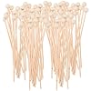 Amazon.com: Rock Candy Sticks - 100 Pieces, Wooden Cake Sticks & Drink ...