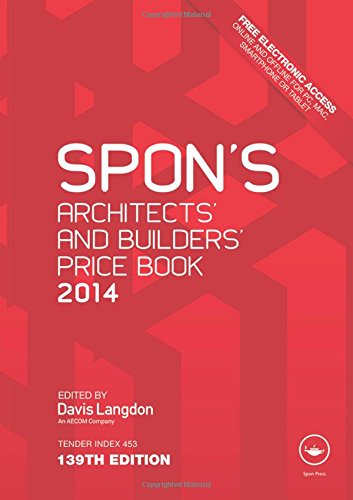 Spon's Architects' and Builders' Price Book 2014: Langdon, Davis ...