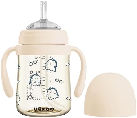 Amazon.com : GROSMIMI Spill Proof no Spill Magic Sippy Cup with Straw ...