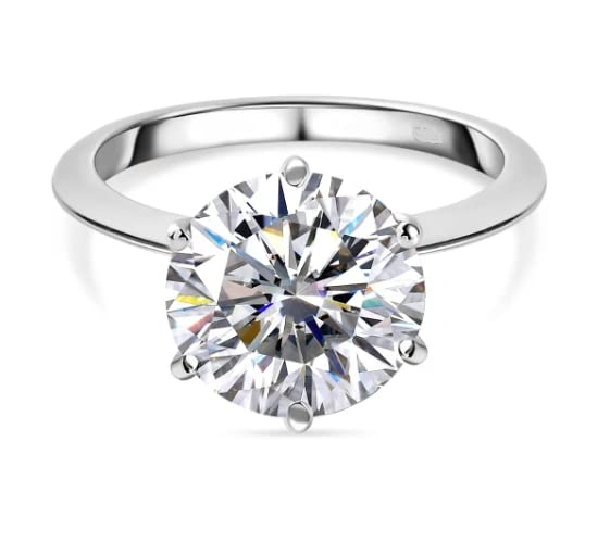 The Gallery Of Gemstones 0.5 Carat To 2.5 Carat Moissanite Diamond ...