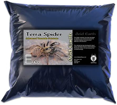 The Spider Shop Arid Earth Pre-made Substrate x3 - Perfect for Creating ...