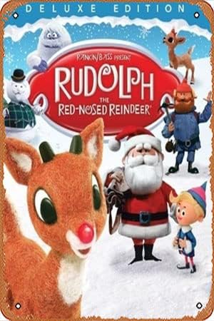Amazon.com: Rudolph, the Red-Nosed Reindeer movie posters (1964) Metal ...