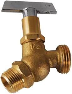 Amazon.com: Loose Key Hose Bibb Male Brass 1/2” : Patio, Lawn & Garden
