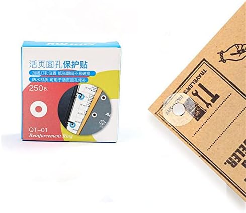 Amazon.com : Self-Adhesive Hole Reinforcement Labels Round Stickers ...