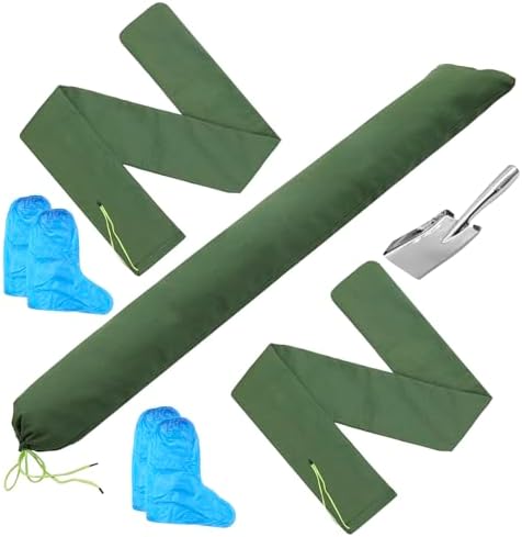 Amazon.com: MtuxuYR 3 Pack 7 FEET Tube Sandbags Canvas Water Barrier ...