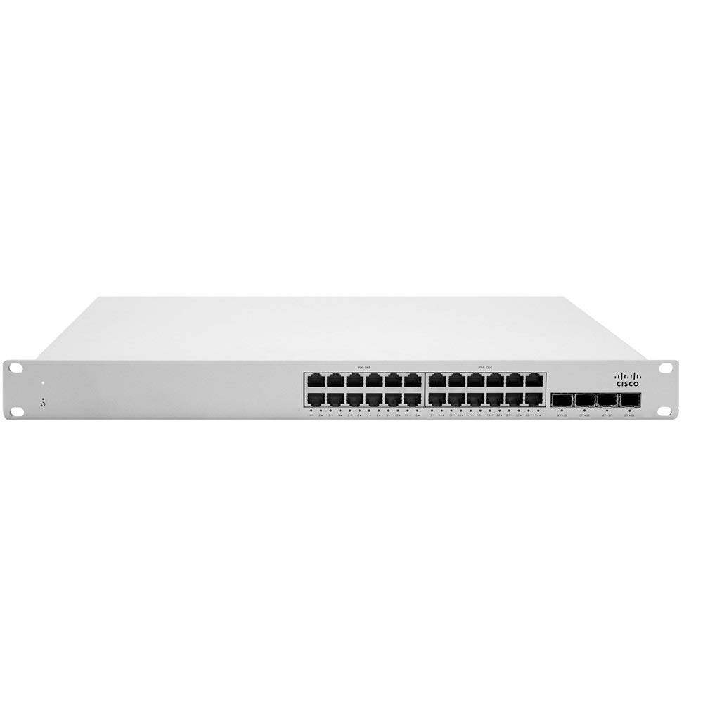 Amazon.com: Meraki MS225-24P Ethernet Switch - Hardware Only (Renewed ...