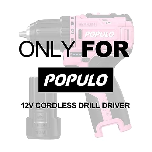 Snapklik.com : Populo 12V 20Ah Lithium Ion Battery Pink