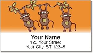 Amazon.com : Funky Monkey Address Labels : Office Products
