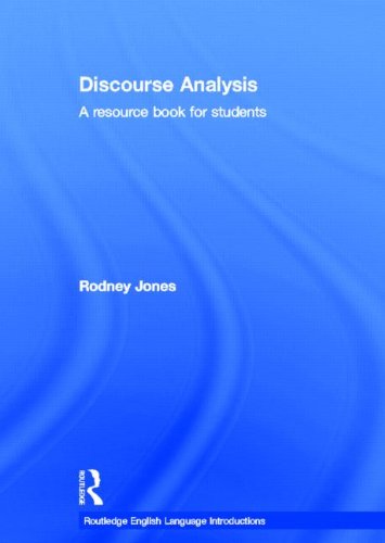 Amazon.com: Discourse Analysis: A Resource Book for Students (Routledge ...