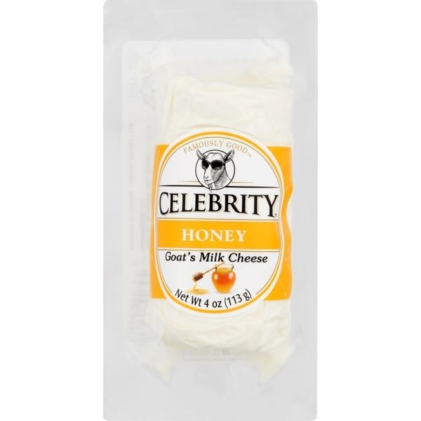 Amazon.com: Celebrity, Honey Goats Milk Cheese, 4 Ounce : Grocery ...