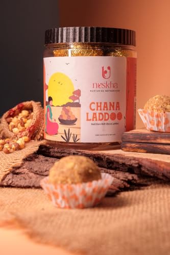 Nuskha Kitchen Chana Laddu | Healthy Ladoo with Roasted Gram & Dry ...